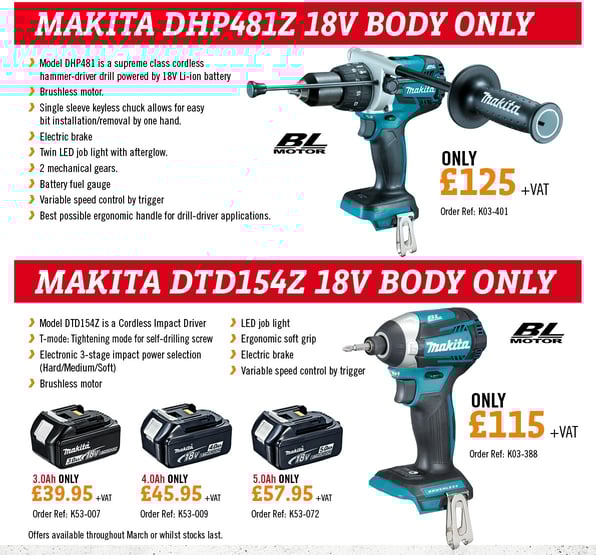 March Special Offers